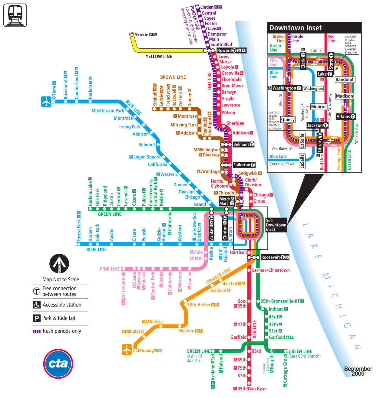 CTA Route Map CTA Route Map